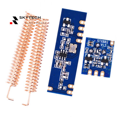 433MHz 100 Meters ASK Module Kit RF STX882 Transmitter&SRX882 Receiver ...
