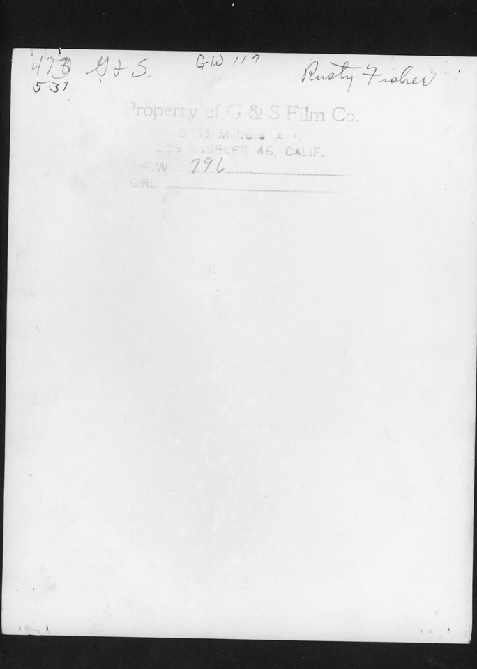 Original 1950s RUSTY FISHER Cheesecake Hollywood 8x10 Burlesque Pin Up ...