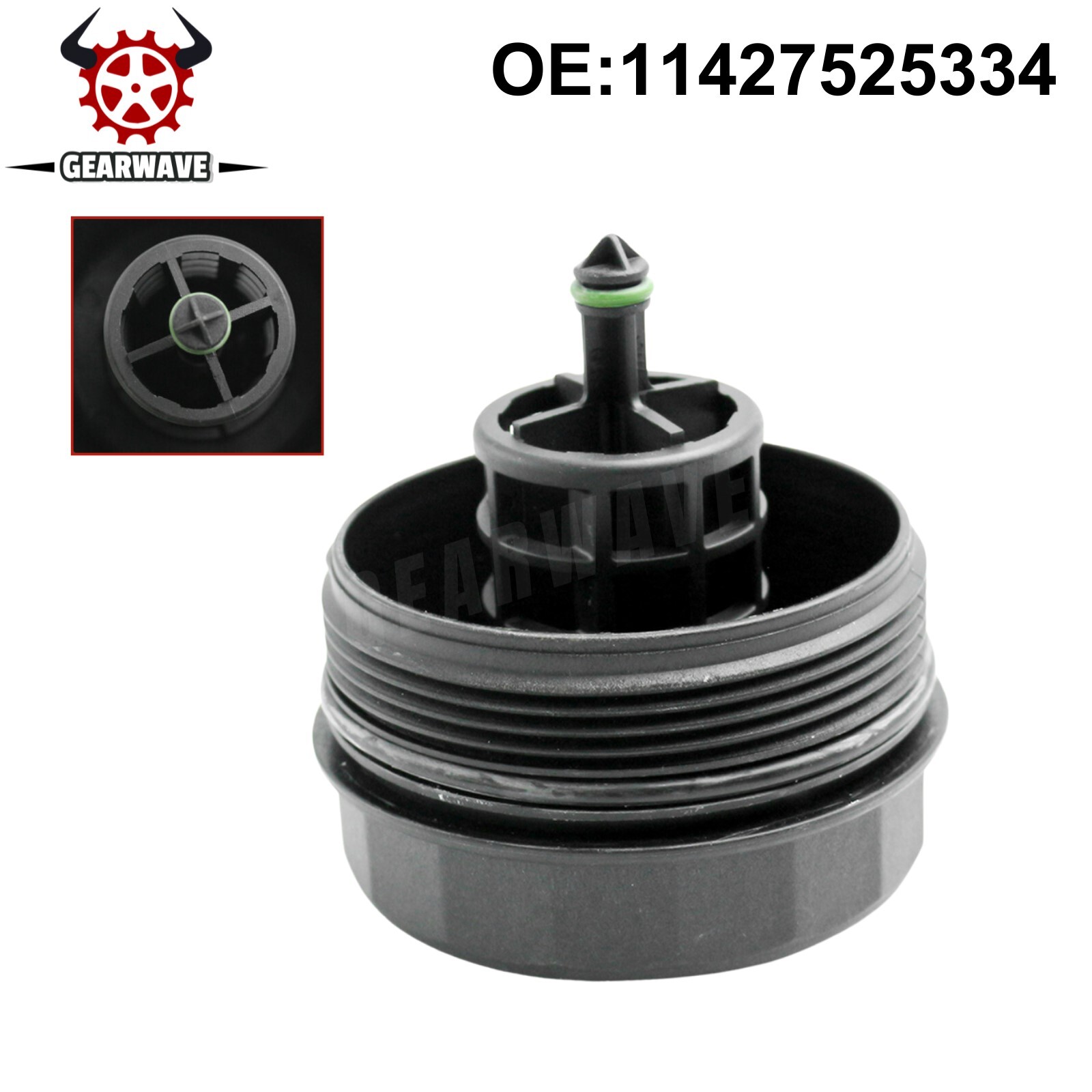 For BMW X6 X5 328i 528i X3 N52 Engine 11427525334 Oil Filter Housing ...