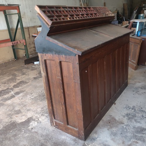 Hamilton Double Slant Top Print Shop Printer Cabinet with Block Sets | eBay