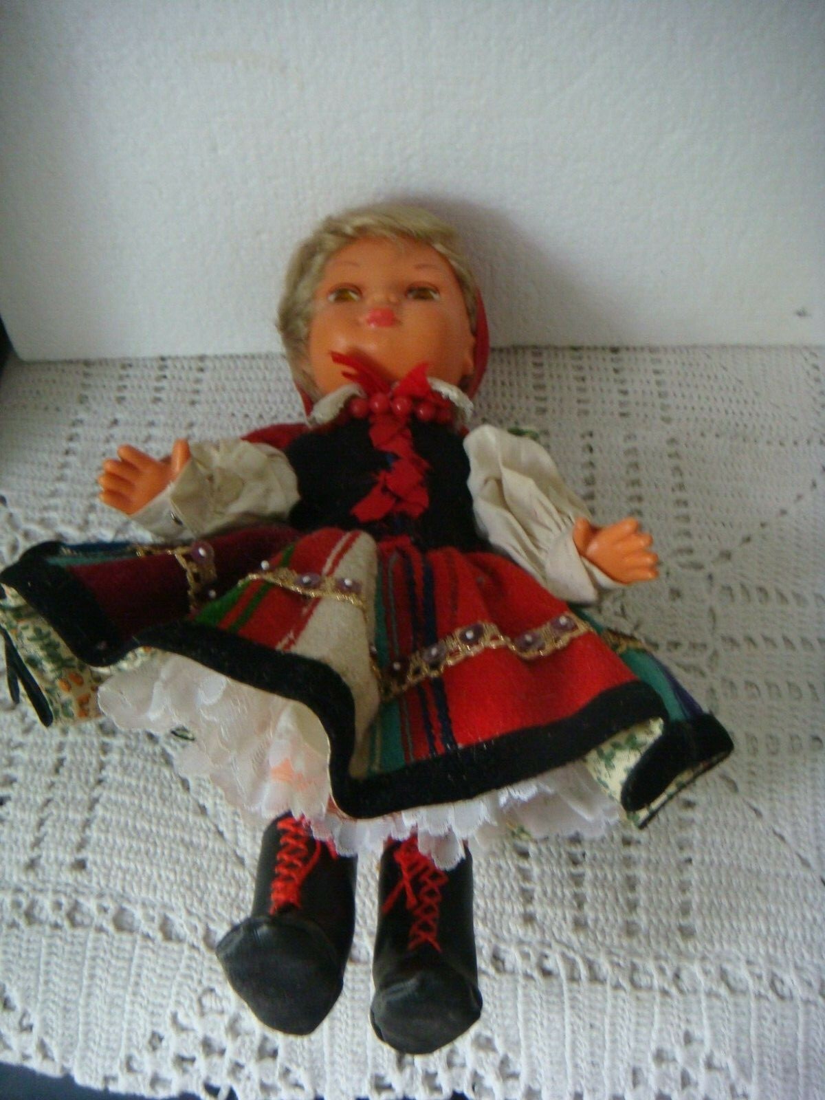 RRR RARE Antique Vintage Plastic Dool Hand Made | eBay