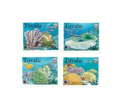 Tuvalu 1998 SC 776-9 - Coral Reef - Set of 4 Stamps - MNH | eBay