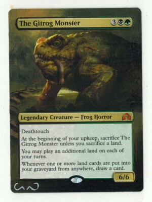 The Gitrog Monster Altered Full Art MTG Magic Commander cEDH Golgari ...