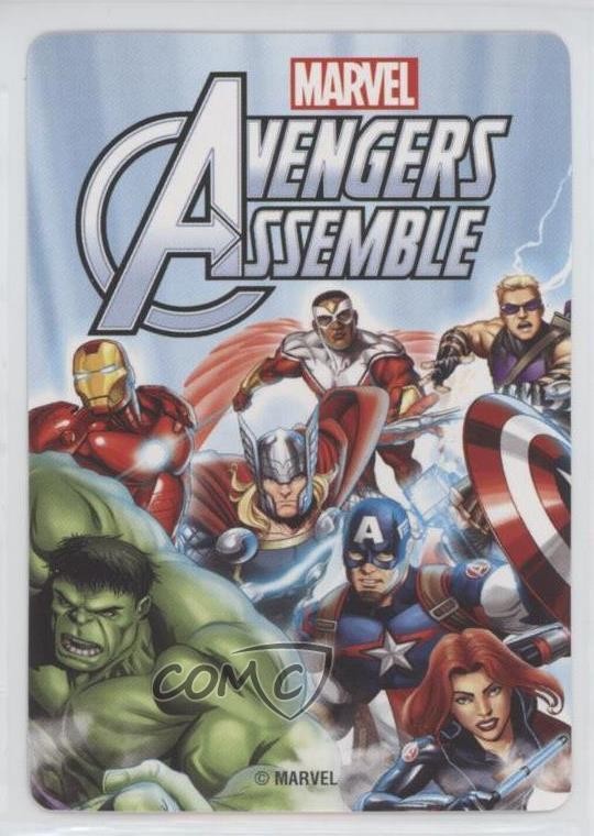 2012 Aquarius Marvel Avengers Assemble Playing Cards Avengers #6D e6j ...