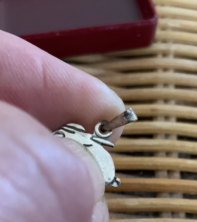 Vintage Silver Snoopy Pendant Charm Sterling Silver 925 Aviva Peanuts ...