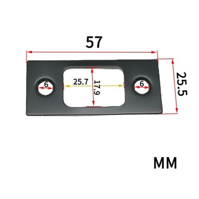Secure Fit Stainless Steel Lock Deadbolt Strike Plates for Easy ...