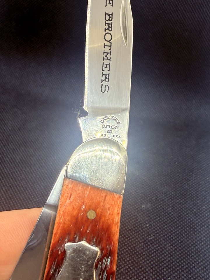 Case Brothers T.B.6339 SS Tony Bose Sowbelly Stockman Knife Whiskey ...