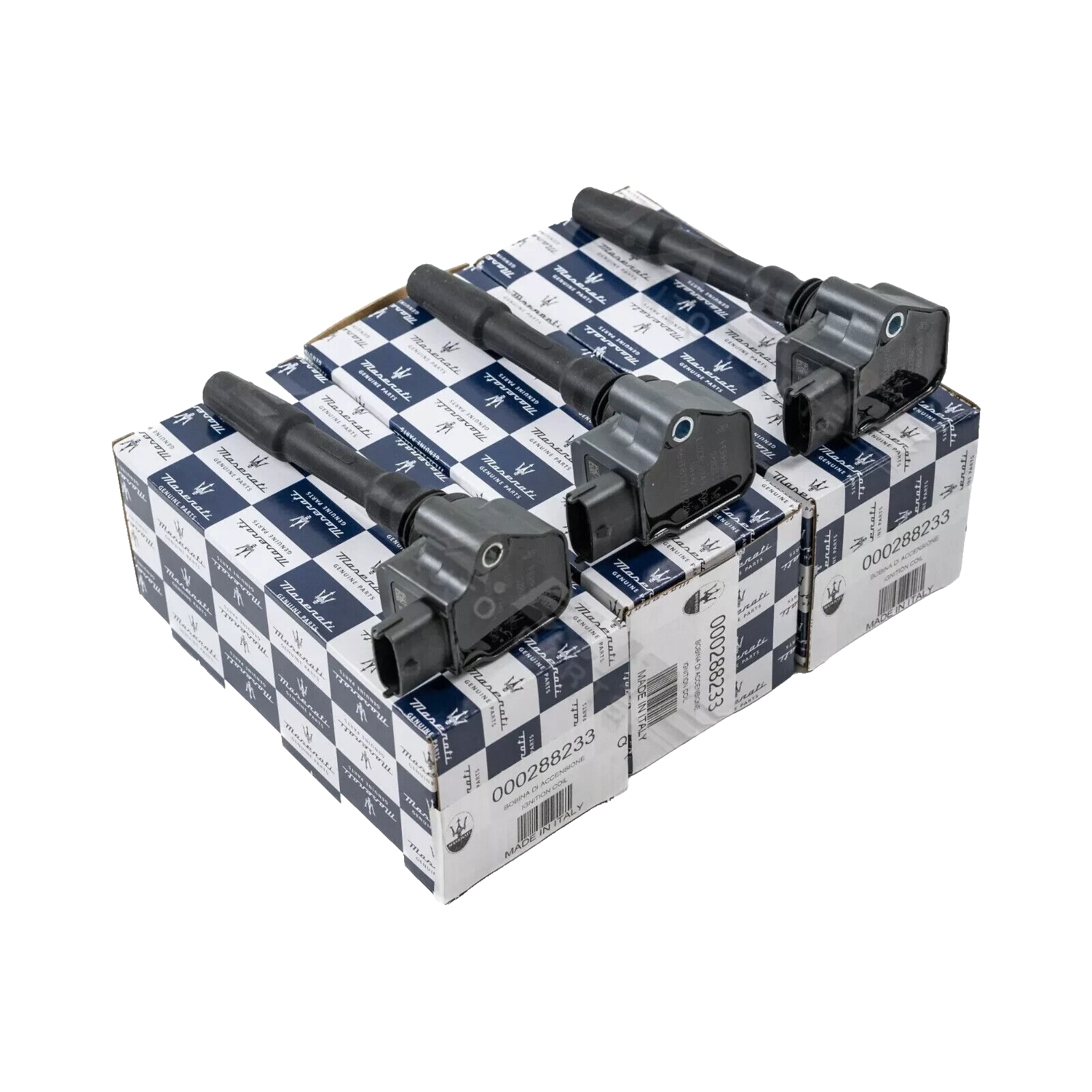 3pcs Genuine Ignition Coils Maserati Ghibli Levante Quattroporte 288233 ...