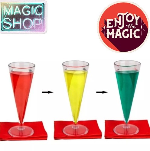 Color Changing Liquid Magic Trick – Red to Yellow to Green – Easy ...