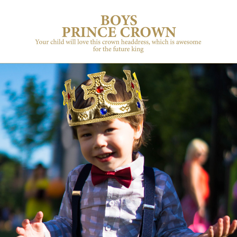 Tiara King Crown Headband Princess Decorations Kidcore Clothes ...