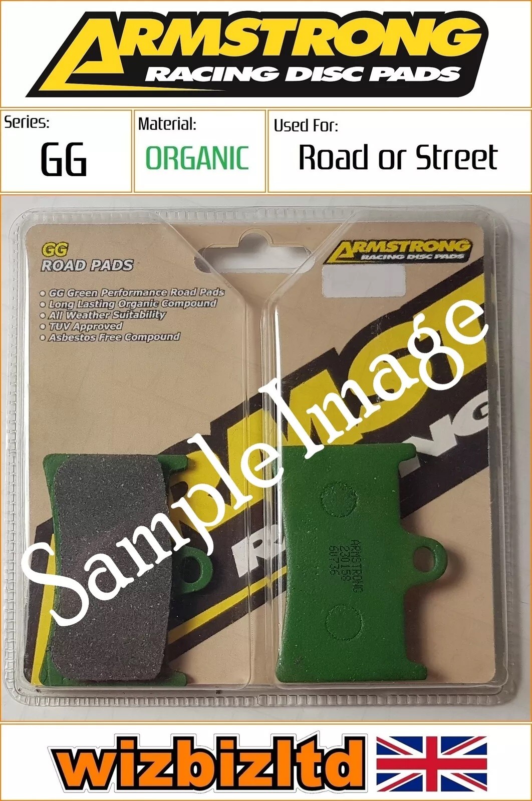 SALE Honda CBF 125 M7 Stunner 2007 [Armstrong Front Brake Pads] [GG-Series] | eBay