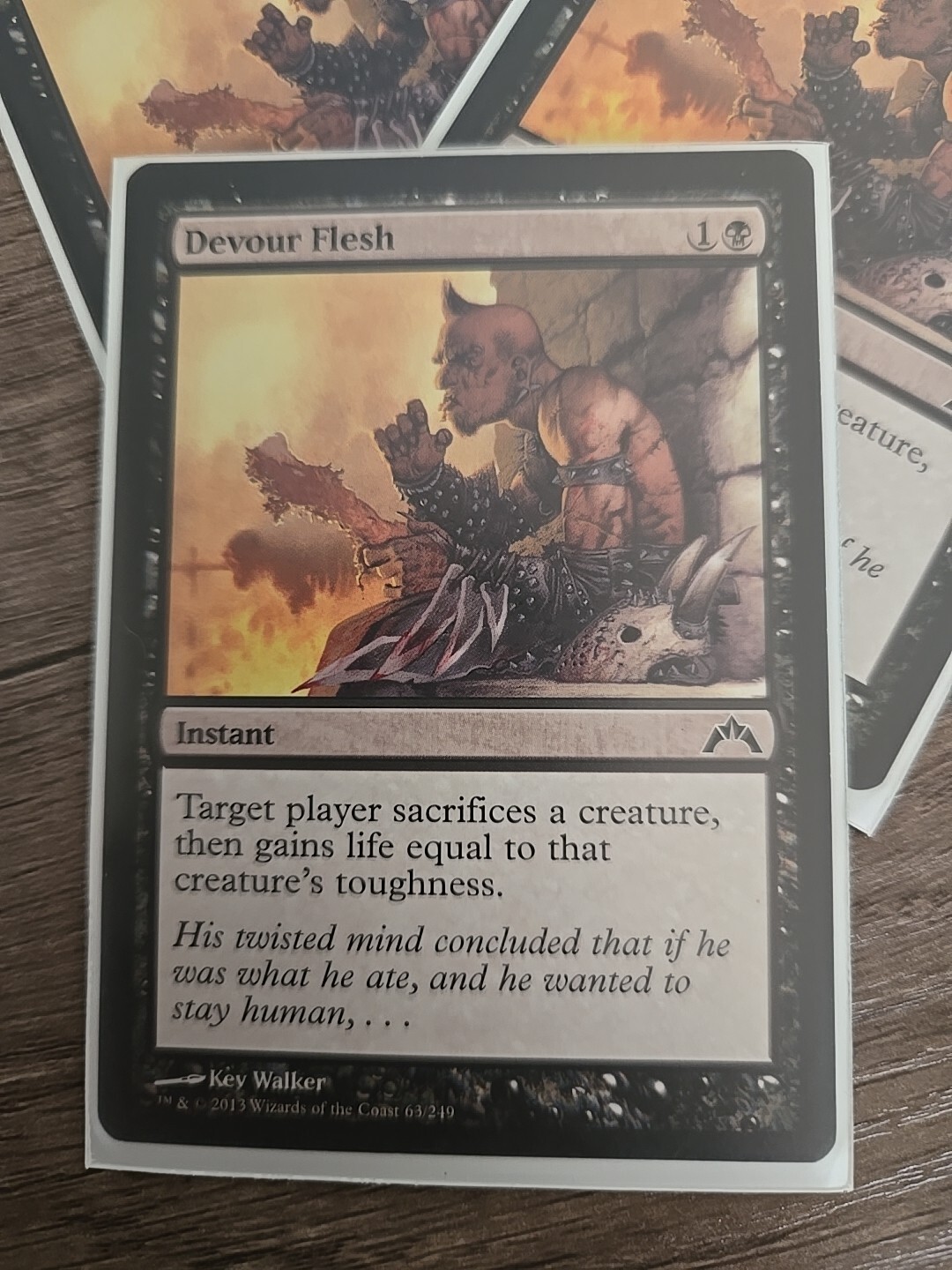 MTG Devour Flesh Gatecrash 63/249 Regular Common | eBay