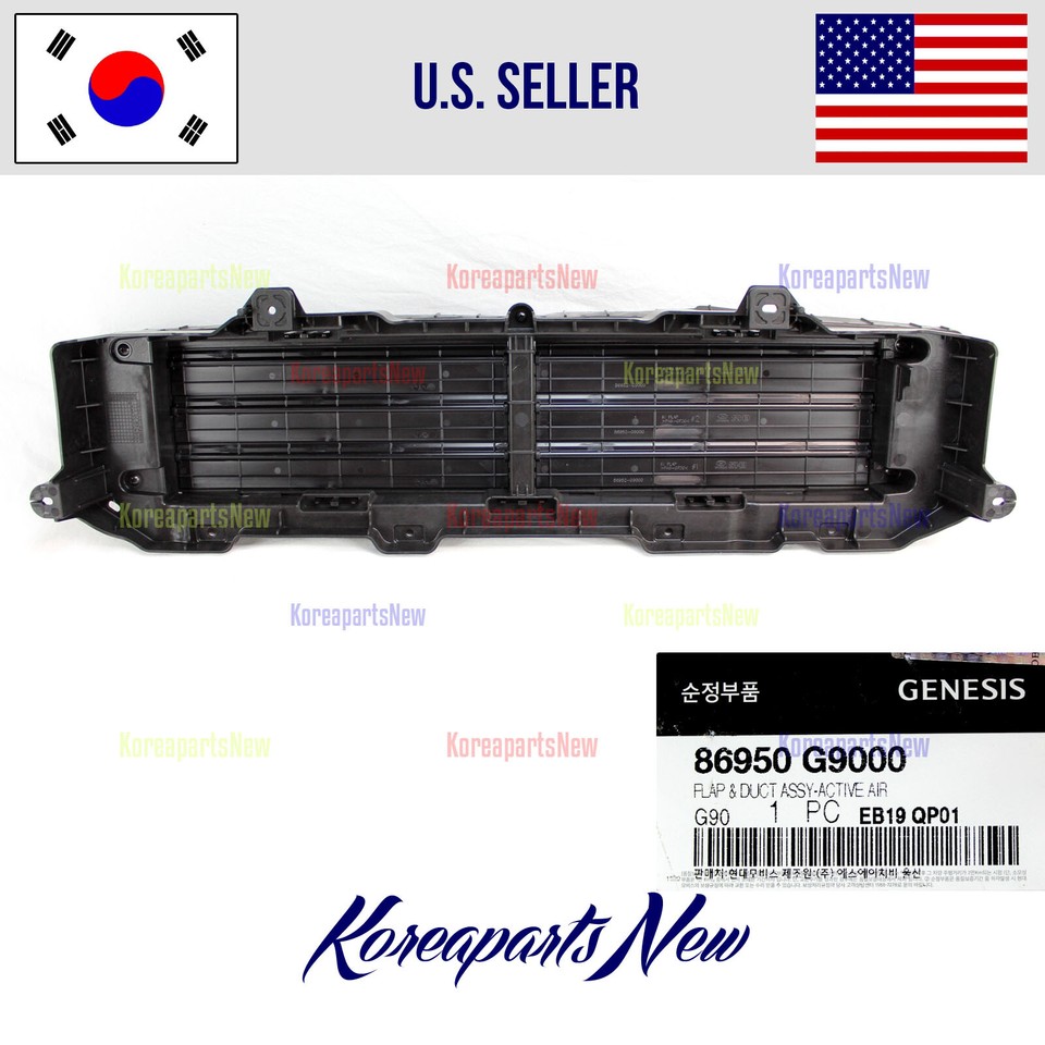 2019-2021 Genesis G70 Grille Active Air Shutter Flap Duct Deflector ...