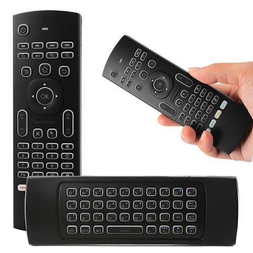 Backlit Fly Air Mouse Keyboard Remote Control for KODI TV BOX PC | eBay