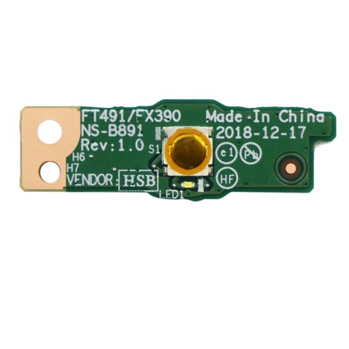 Power Switch Board For Lenovo ThinkPad X395 20NL 20NM T490s 20NX 20NY ...