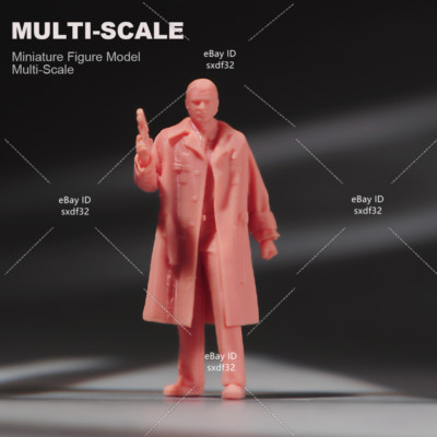 1/64 Scene Props Roy Batty Man Miniatures Figures Model For Cars ...