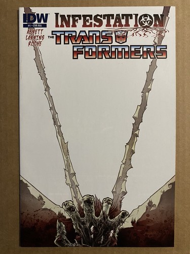 Transformers Infestation #1 Retailer Incentive Variant IDW Comic Book ...