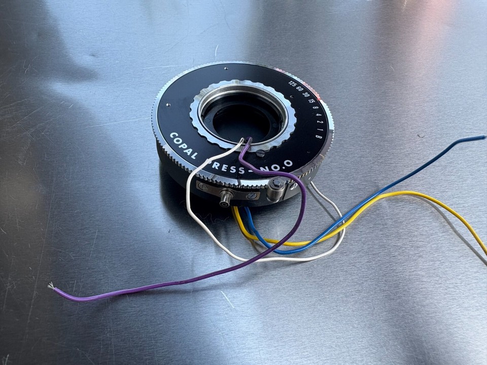 Almost Unused Copal Shutter Press No.0 for Large Format Lens From JAPAN ...