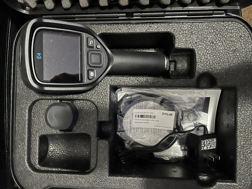 FLIR E4 Wifi Thermal Camera with Hard transport case/USB Cable/Battery ...