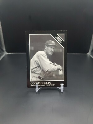 1992 CONLON COLLECTION PROTOTYPE #520 GOOSE GOSLIN DETROIT TIGERS | eBay