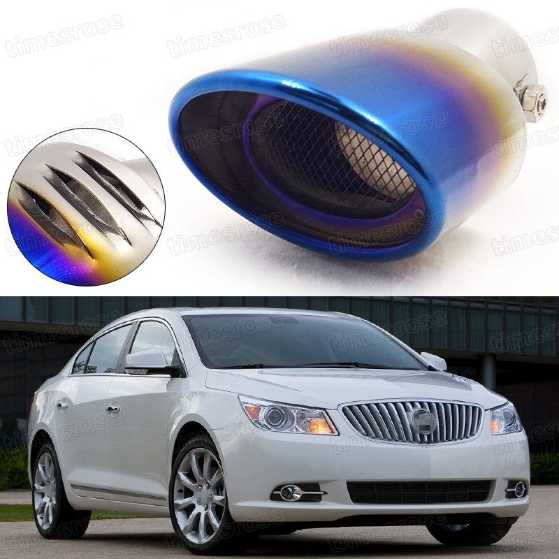 Blue Car Exhaust Muffler Tip Tail Pipe Trim for Buick LaCrosse 2010 ...