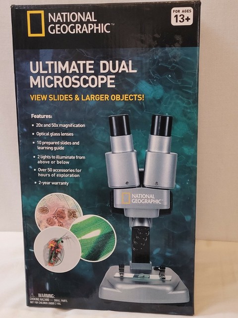 National Geographic Ultimate Dual Microscope for sale online | eBay