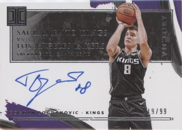 2020-21 Panini Impeccable - Impeccable Victory Signatures #IV-BOG ...