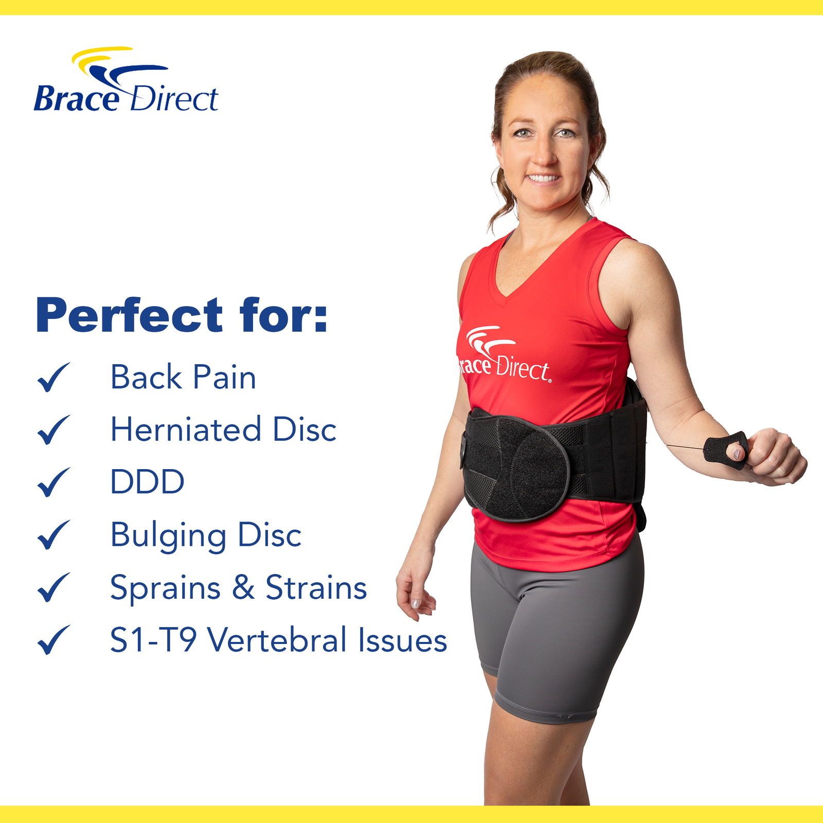 VertebrAlign LSO Lumbar Back Brace LSO0648 L0631 Pain Relief and ...