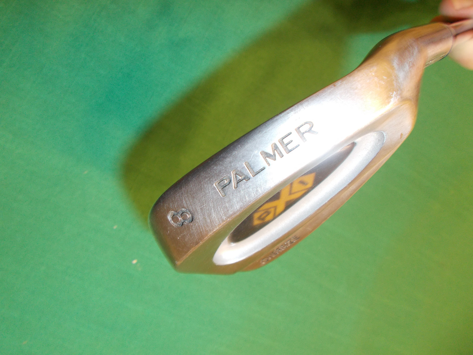 PALMER PXI OVERSIZE STAINLESS STEEL 8 IRON - STEEL SHAFT - EXCELLENT ...