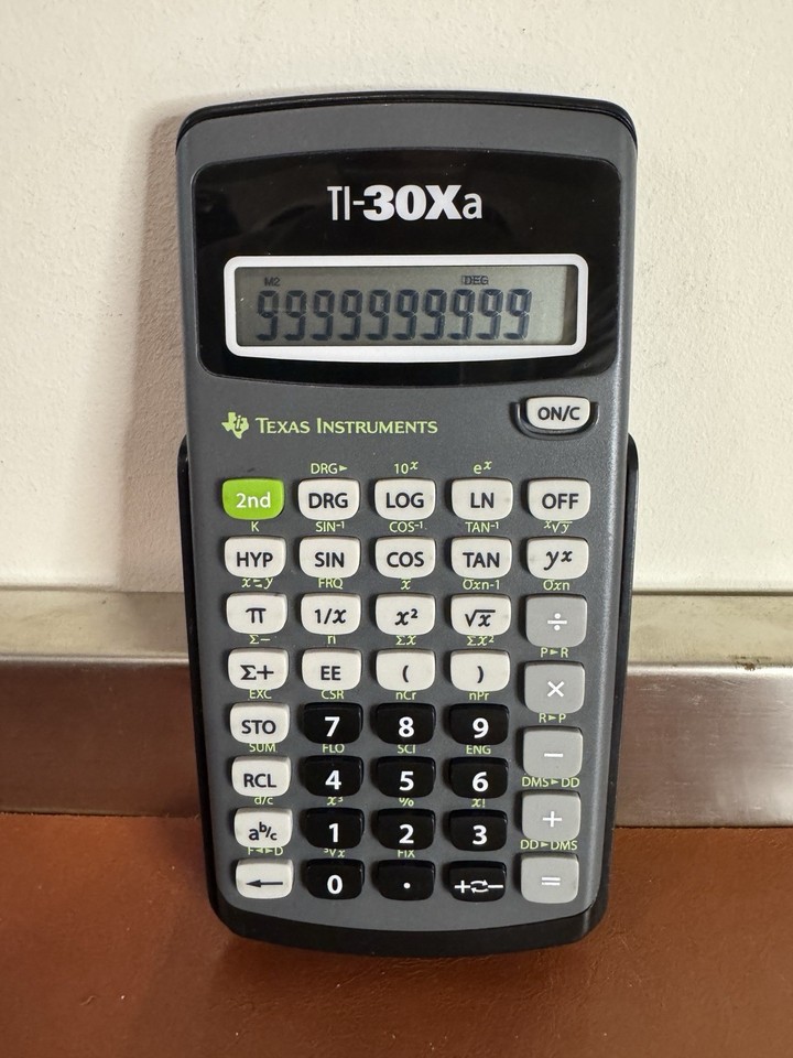 Texas Instruments TI-30Xa Scientific Calculator [Pre-Owned] Tested ...