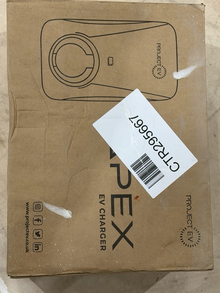 Project EV APEX-7S 7.3kW EV Charger Wall Mount – New Open Box | eBay UK