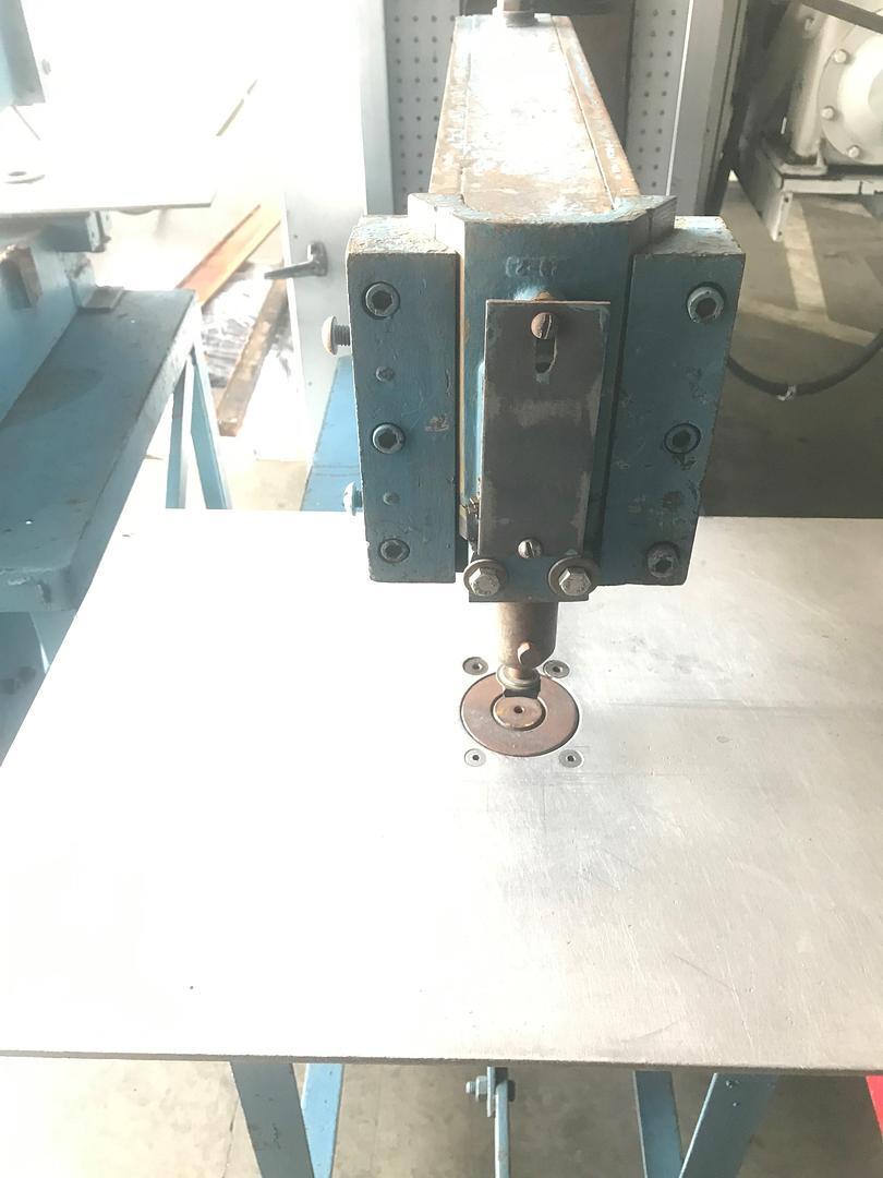 WHITNEY JENSEN Model #68 FOOT OPERATED KICK PUNCH 5 Ton x 24" #6264 #2 ...