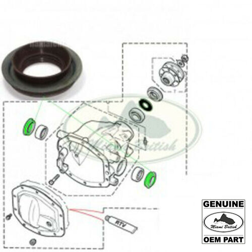 LAND ROVER REAR DIFFERENTIAL PINION SEAL FREELANDER TOC100000 OEM | eBay