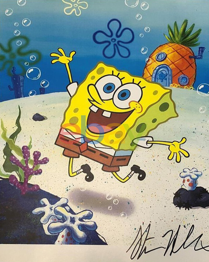 Stephen Hillenburg Sponge Bob Square Pants Autographed 8x10 Photo ...