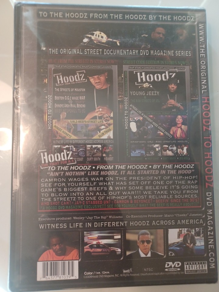 Hoodz: Camron VS. Jay-Z - The Fight For New York - New Factory Sealed ...