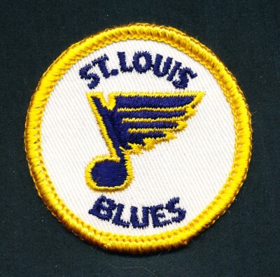 1970's ST. LOUIS BLUES HOCKEY PATCH CREST VINTAGE NHL TEAM FREE ...