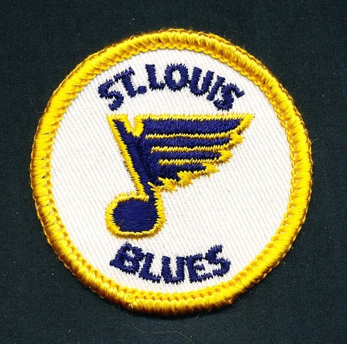 1970's ST. LOUIS BLUES HOCKEY PATCH CREST VINTAGE NHL TEAM FREE ...