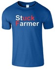 Stuck Farmer T-Shirt A F*ck Starmer Tee Funny Anti Labour T-Shirt Gift ...
