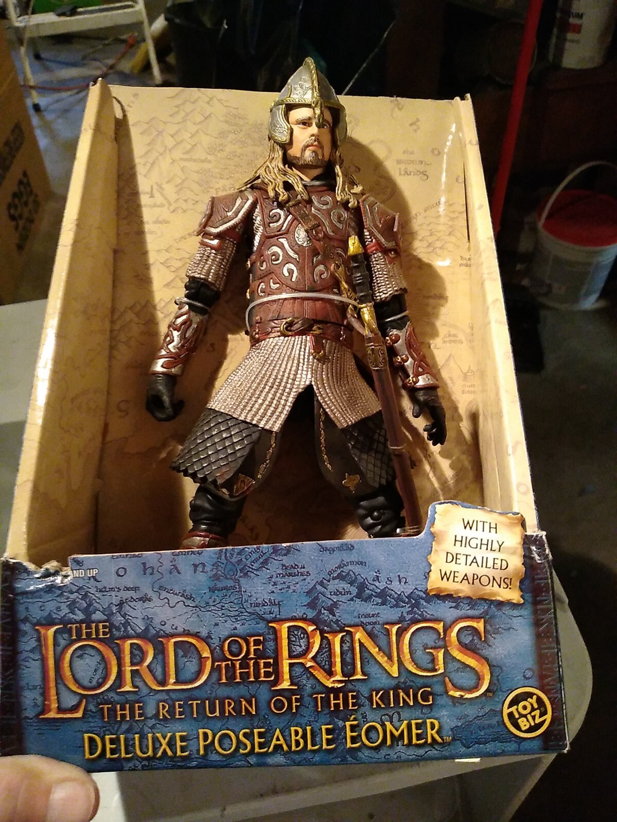 ["EOMER"] Lord of the Rings, POSEABLE ACTION FIGURE TOY, [11.5" tall ...