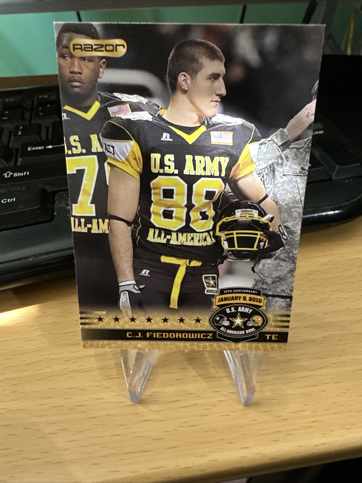 2010 Razor Army All-American Bowl #60 C.J. Fiedorowicz | eBay