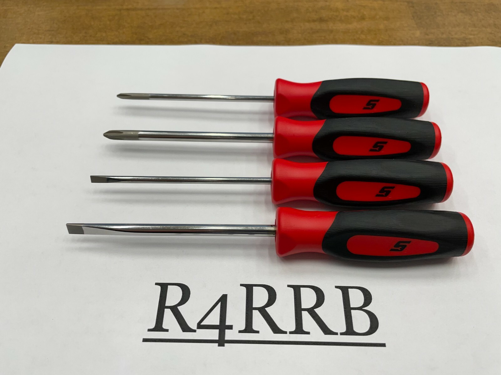 Snap-on Tools USA NEW 4pc RED Soft Grip Mini-Grip Screwdriver Set ...