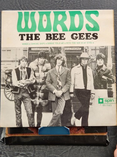 Bee Gees "Words EP" 1968 SPIN Oz 7" PS EP 45rpm | eBay Australia