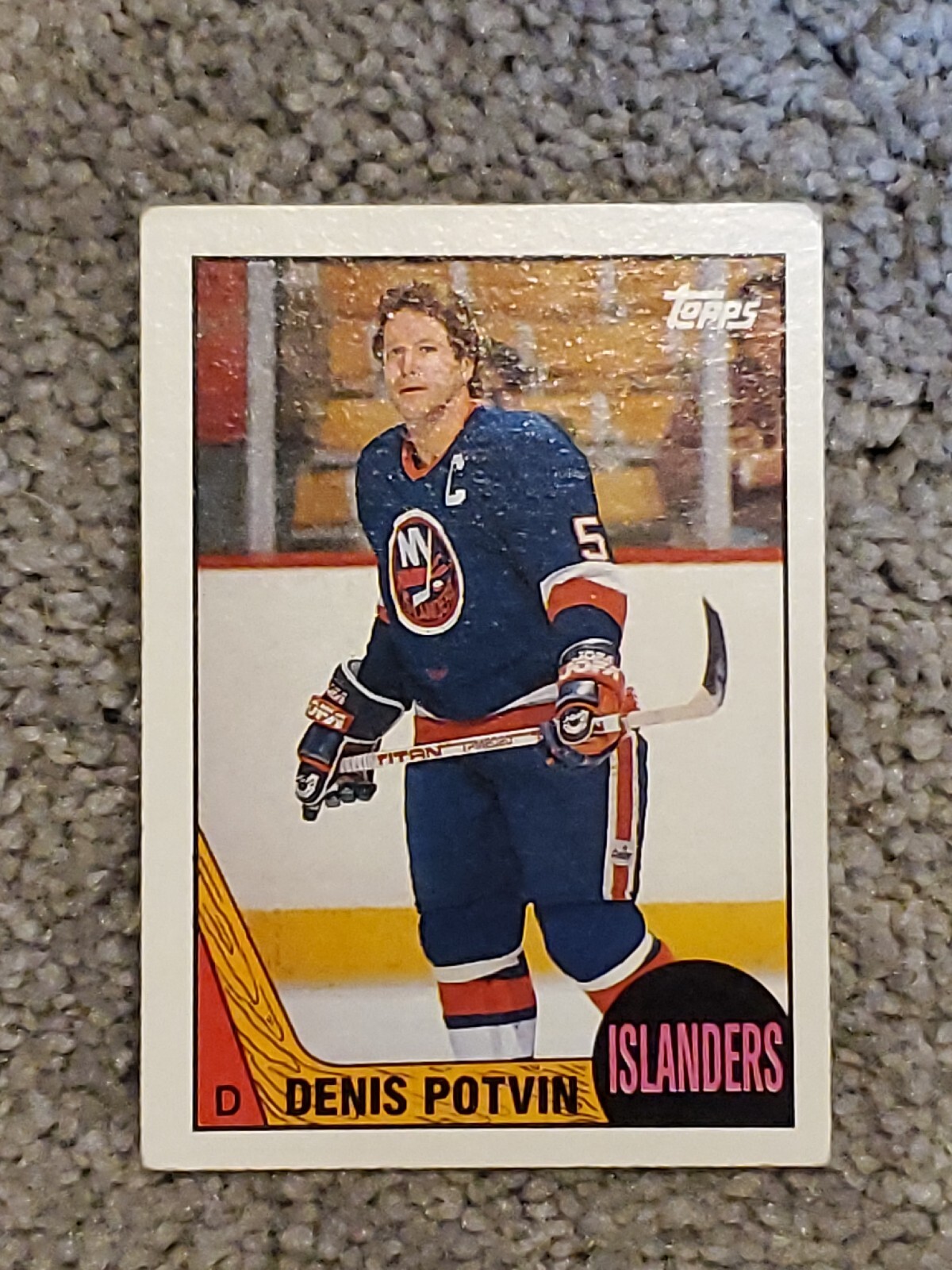 1987 Topps Denis Potvin Islanders #1 Hockey Card | eBay
