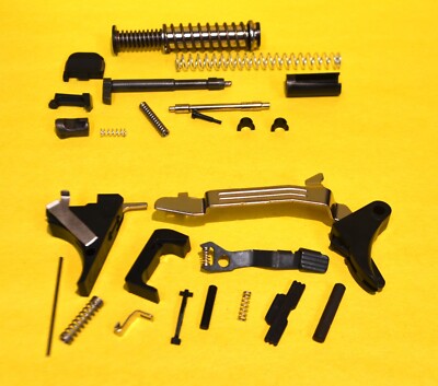 NEW For Glock 43 43X Complete LOWER PARTS & Upper Side Parts KIT G43 ...