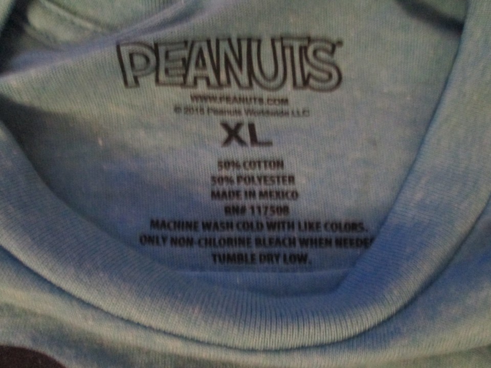 Snoopy Light Blue Tshirt--"Nope Not Today" New | eBay