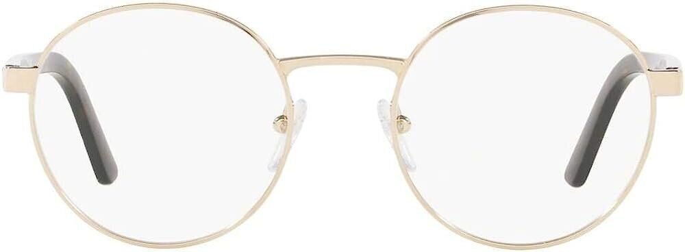 Prada 0PR 52XV ZVN101 49mm Woman Pale Gold Eyeglasses | eBay