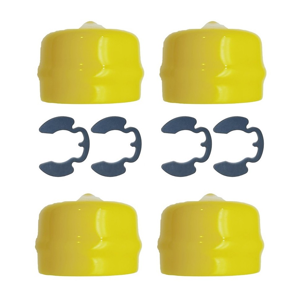 4 Axle Cap Bearing Cover Kit M143338 For for 102 Models with 4 Snap ...