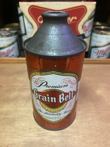 grain Belt cone top beer can 4 Percent Minneapolis Brewing Co ...