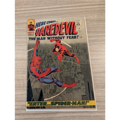 Daredevil #16 Comic 🔴 Detached Centerfold! Silver Age | eBay