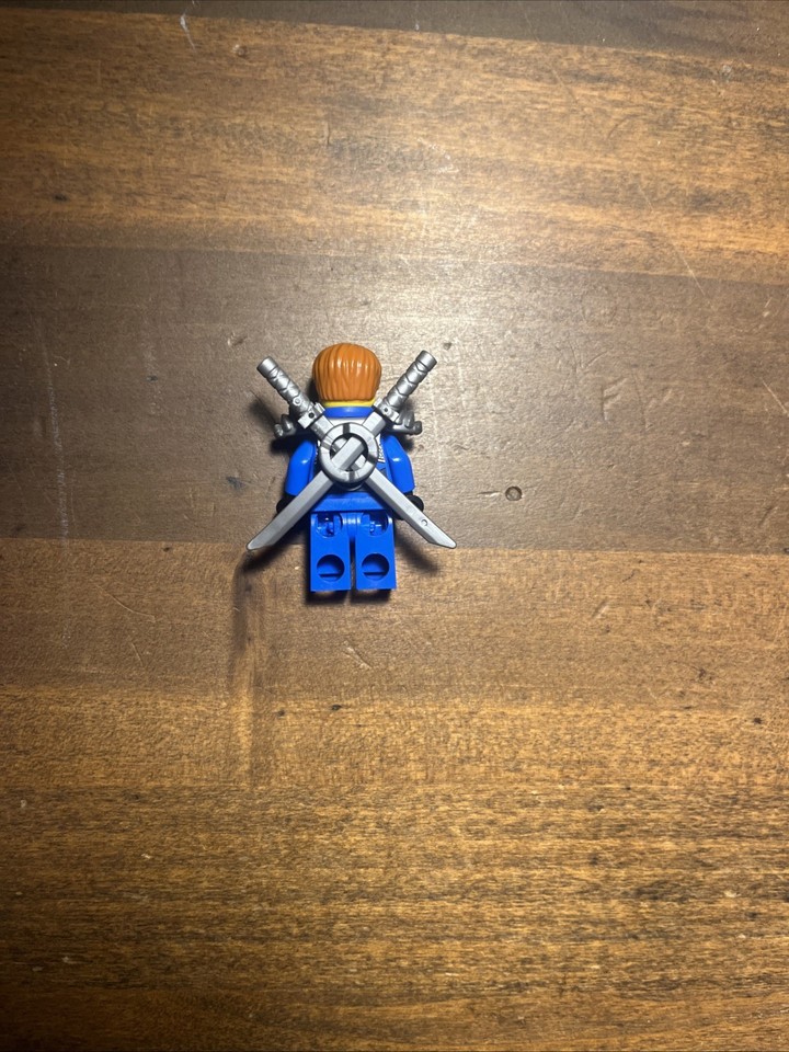 Lego Ninjago Minifigure Jay - Rebooted with Stone Armor w/ Swords ...